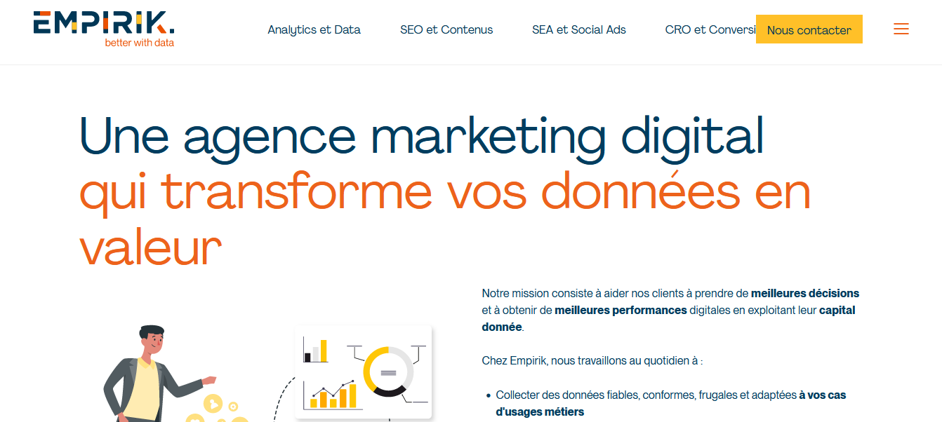 Les 10 meilleures agences Analytics à Lyon en 2024